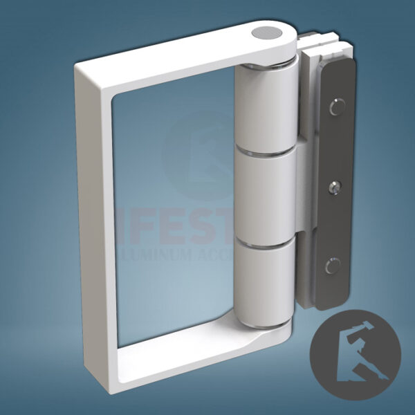 Middle Hinge for Folding Doors (75002) | IFESTOS Aluminium Accessories